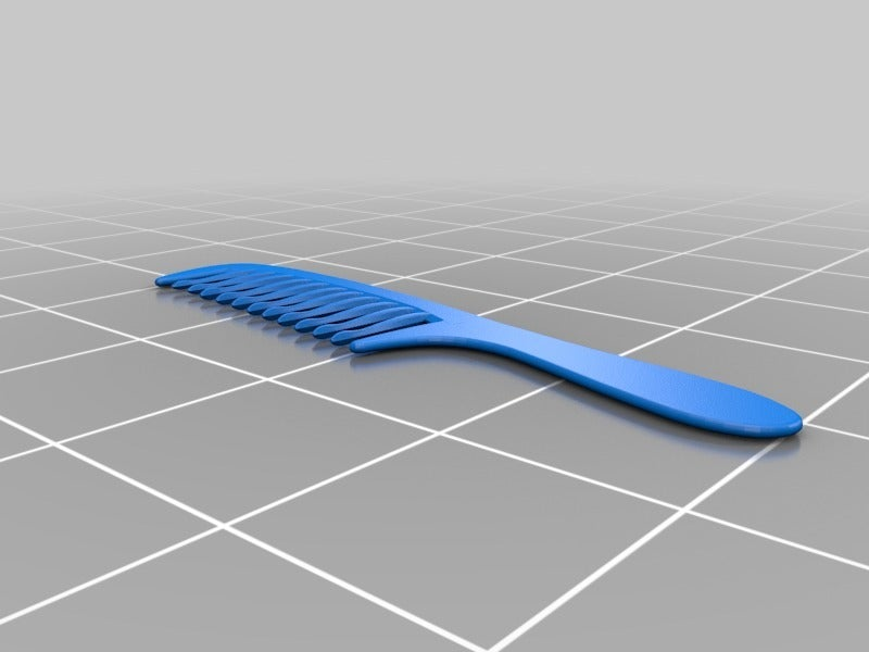 Free STL file comb Kamm / 3 version3・3D print design to download・Cults