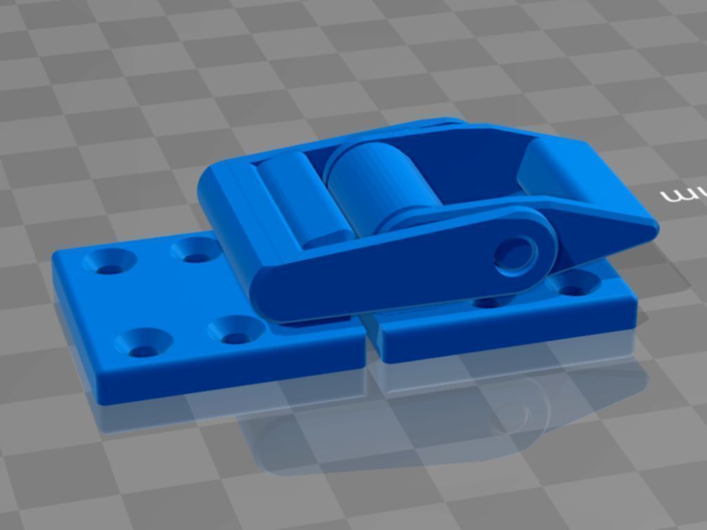 Free STL file Latch+toggle+lock+samesize+BIG・Template to download and ...