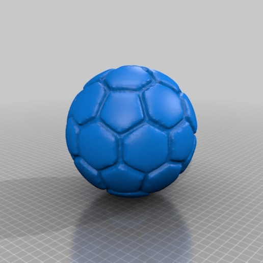 Télécharger fichier STL gratuit fussball football football • Modèle ...