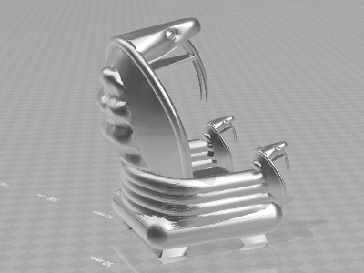 Free STL file cobra commander chair 🪑・Object to download and to 3D ...