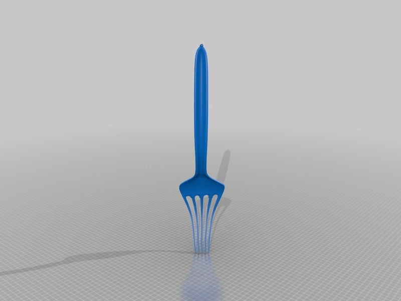Free STL file baroque fork・3D printer design to download・Cults