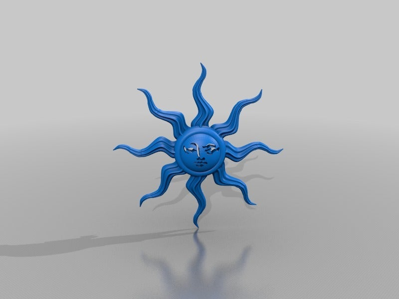 Free STL file sun medieval・3D printing model to download・Cults