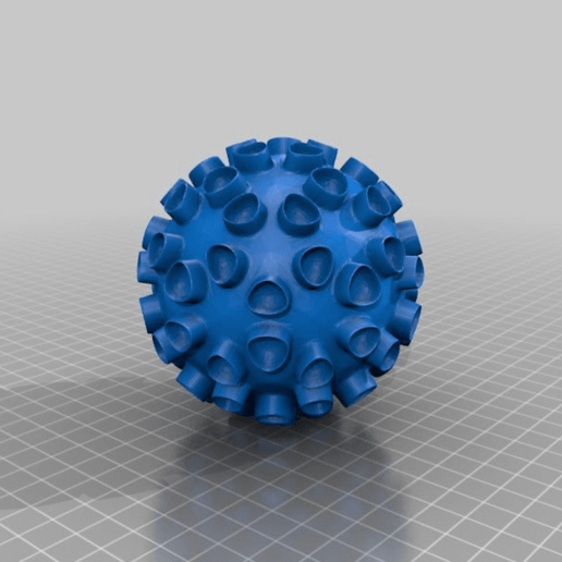 Download free STL file sphere, the virus • 3D print design ・ Cults