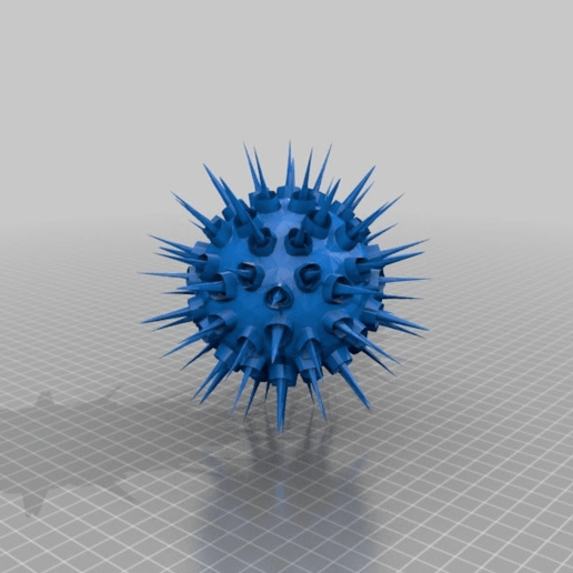 Download free STL sphere-the-virus 2 ・ Cults