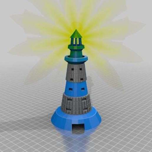 Download free STL file lighthouse 1916 • 3D print design ・ Cults