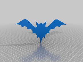 Free STL file bat - halloween deko・3D printable object to download・Cults