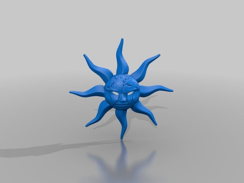 Free STL file sun・3D print design to download・Cults