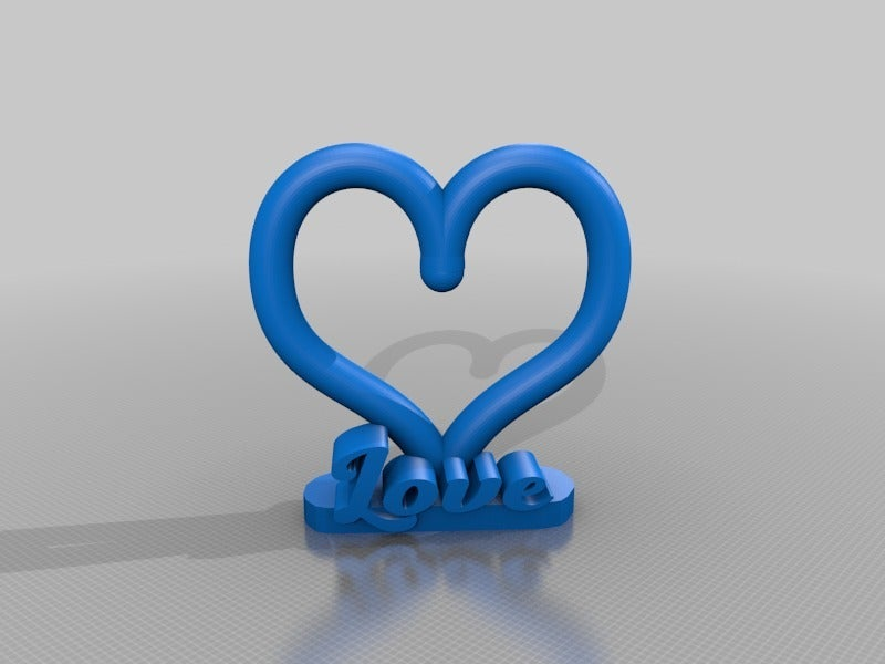 Free STL file love...・3D print design to download・Cults