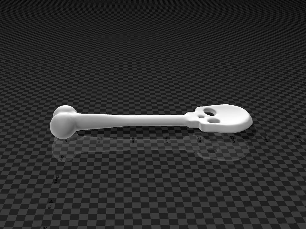STL file wooden spoon - gothic style・3D printer model to download・Cults