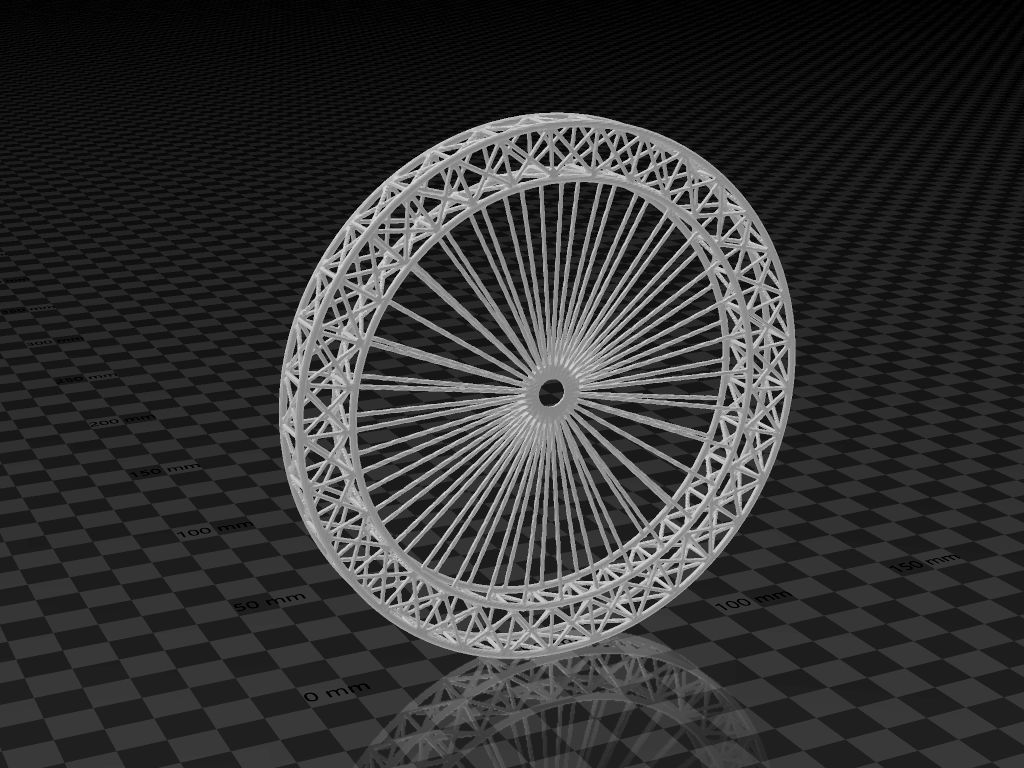 STL file spoke wheel -3 versions 🛞・3D print model to download・Cults