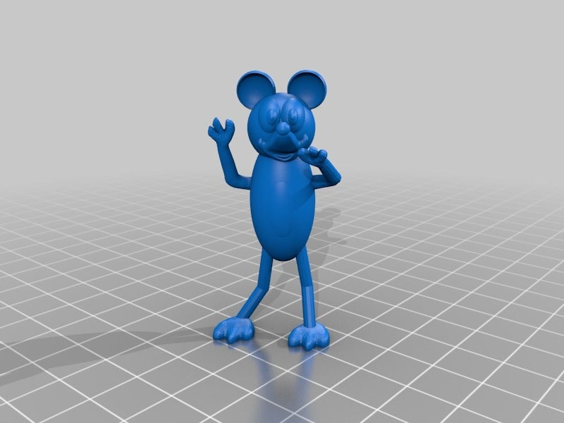 Free STL file mickey mouse・3D print object to download・Cults
