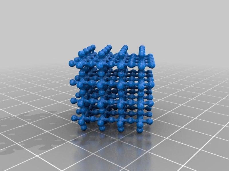 Free STL file crystal structure・3D printer model to download・Cults