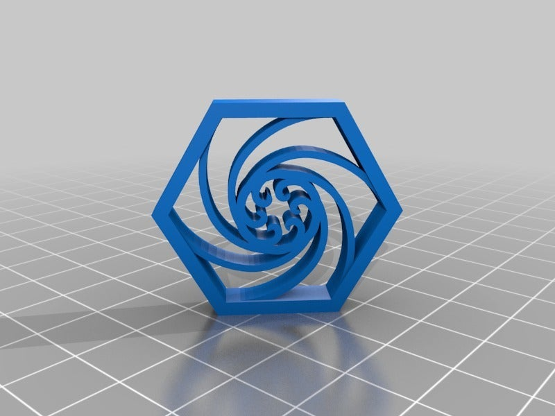 Free STL file hexagon・Template to download and 3D print・Cults
