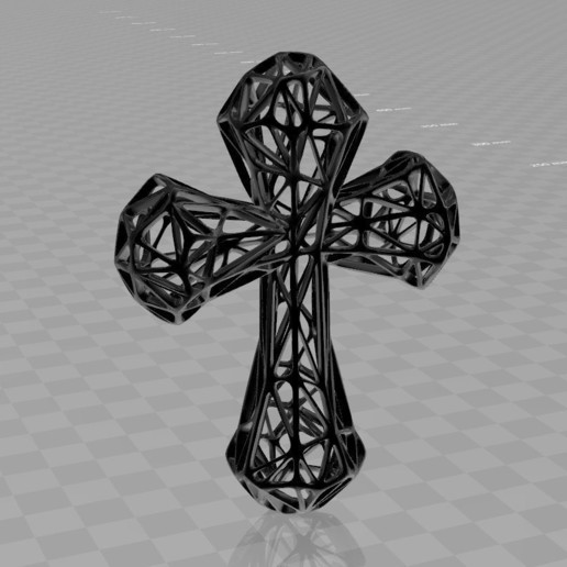 Download free STL file catholic cross • 3D print design ・ Cults