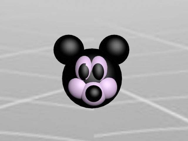 Free STL file sphere, the mickey mouse (schizoaffective disorder ...