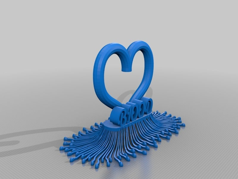 Free STL file love...・3D print design to download・Cults
