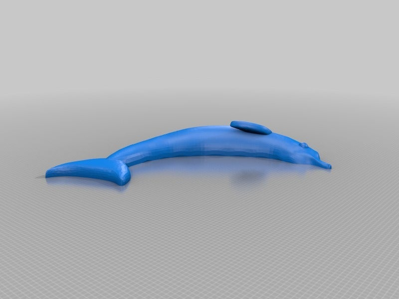 Free STL file dolphin・3D printable object to download・Cults