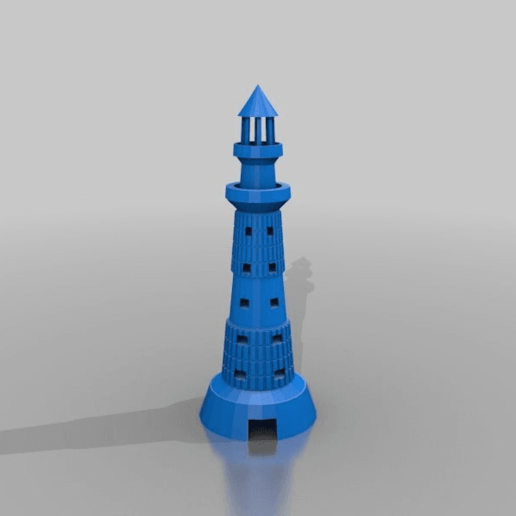 Download free STL file lighthouse 1916 • 3D print design ・ Cults