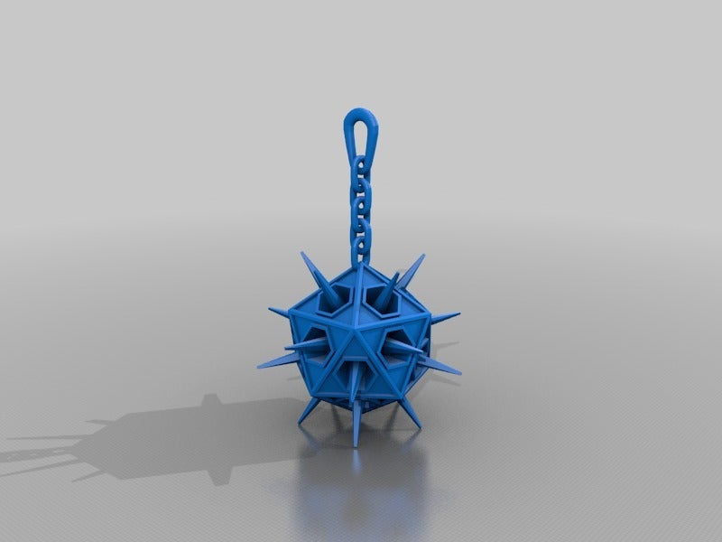 Free STL file spikeball keychain or aquarium・3D printable model to ...