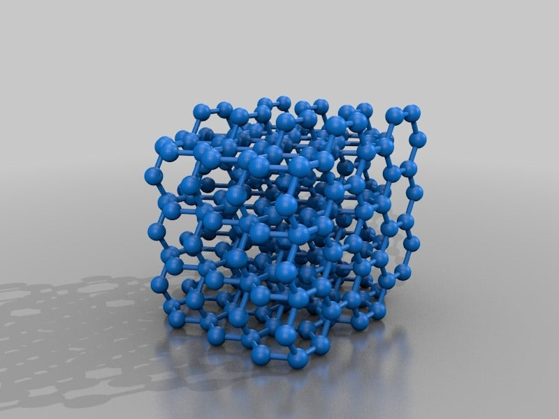 Free STL file ice crystal・3D print object to download・Cults