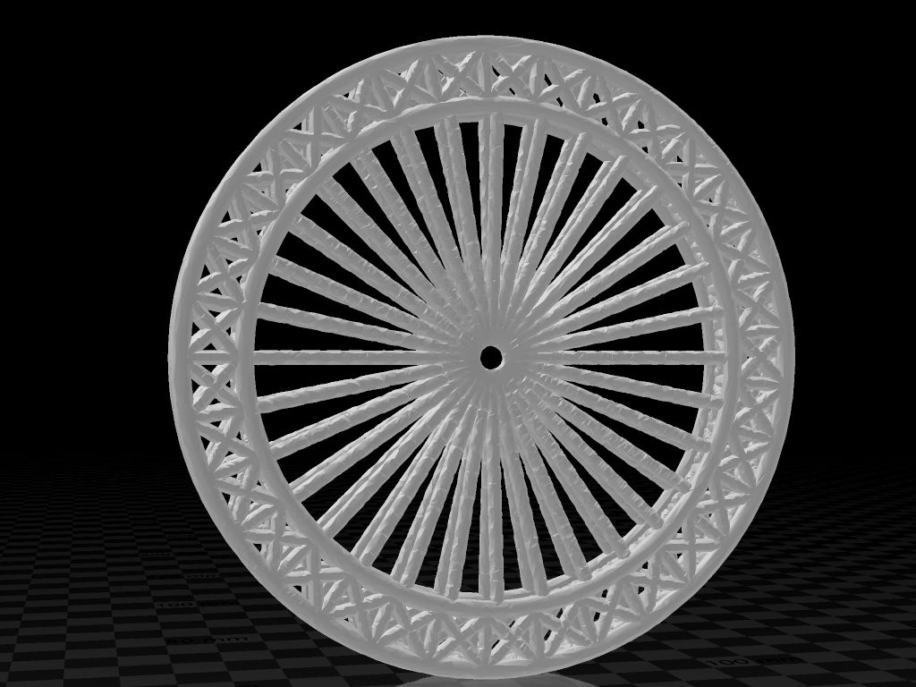 STL file spoke wheel -3 versions 🛞・3D print model to download・Cults