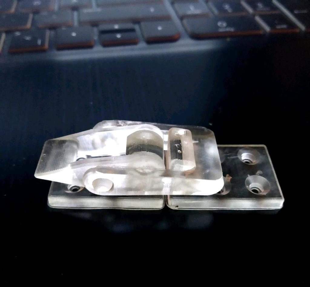 Free STL file perfect Latch+toggle+lock+samesize+printed+tested・3D ...