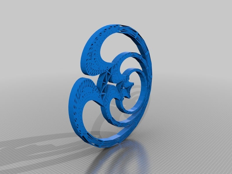 Free STL file bent omega・3D printing design to download・Cults