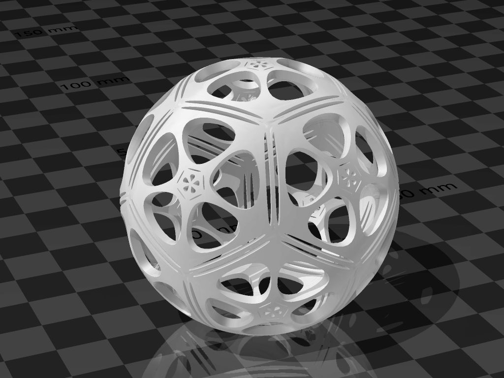 Archivo STL bola (bola 12)・Modelo para descargar e imprimir en 3D・Cults