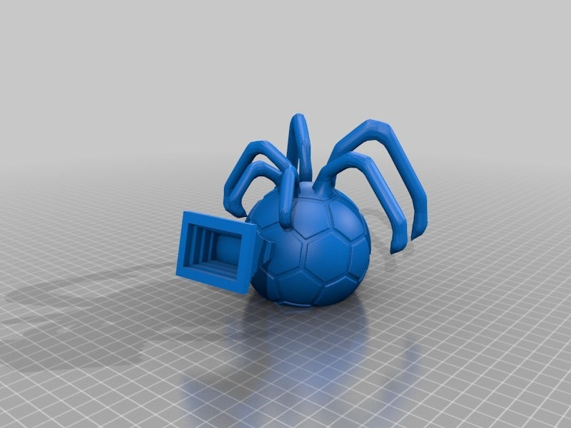 Free STL file sphere, the football spider・Template to download and 3D ...