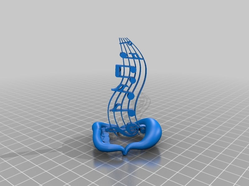 Free STL file music mouth・3D printable model to download・Cults