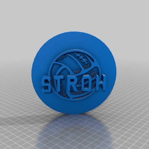 Download free 3D print files stroh tankstelle logo - petrol stroh logo ...