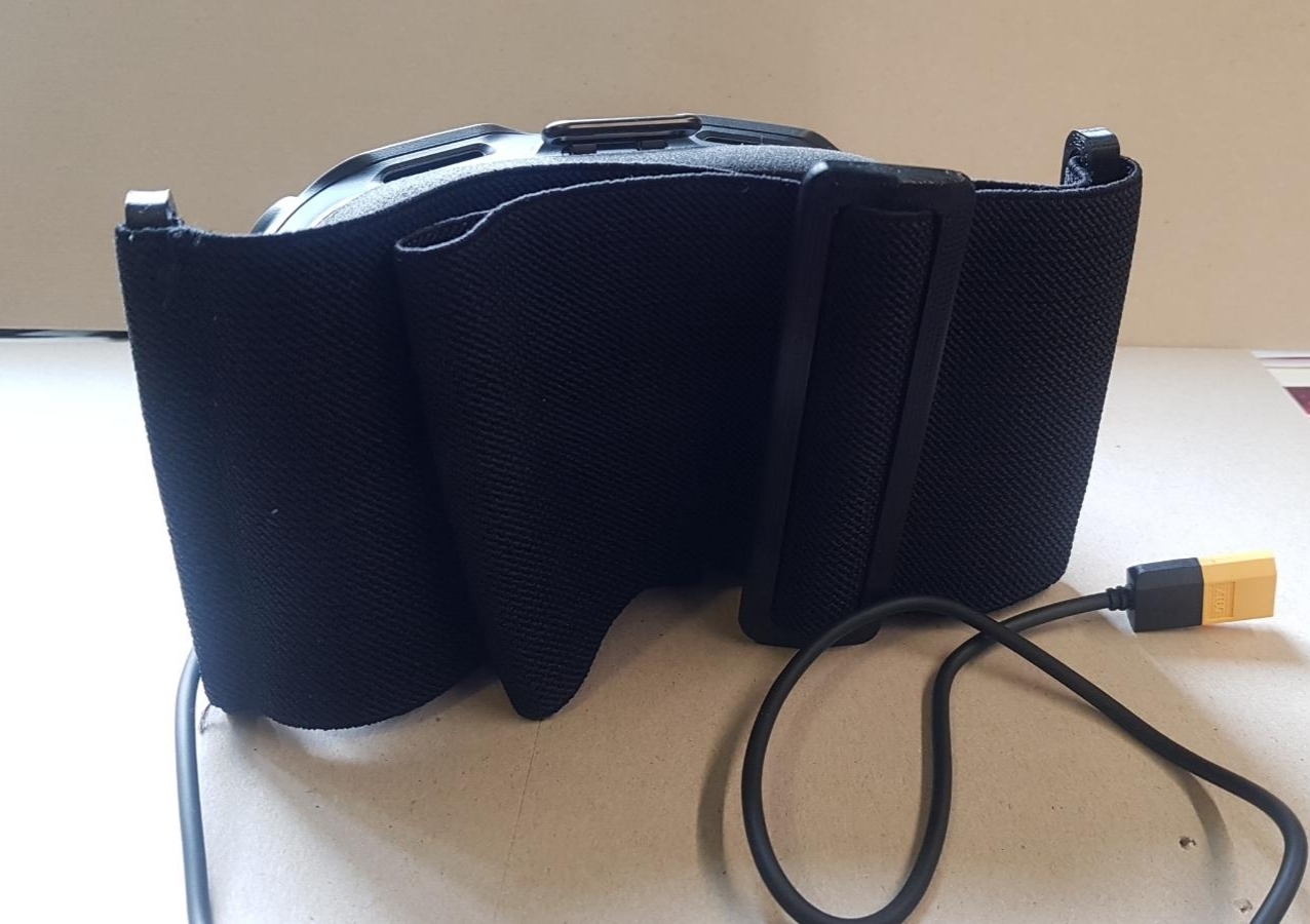 STL file DJI FPV Goggle Headstrap・3D printer design to download・Cults