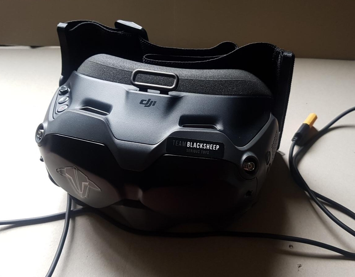 STL file DJI FPV Goggle Headstrap・3D printer design to download・Cults