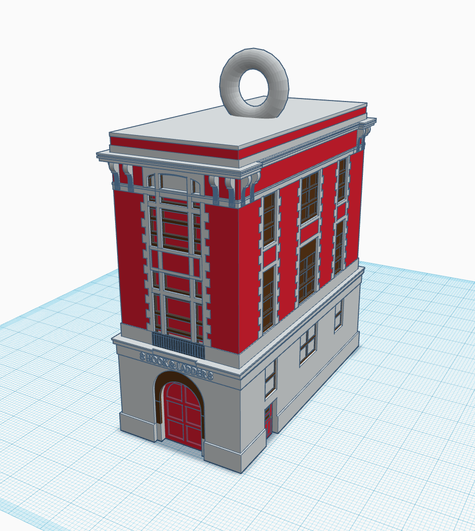Free STL file Hook & Ladder firestation・Model to download and 3D print ...