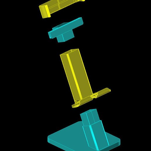 Download GCODE file Iphone / smartphone / cellphone desk holder v 1.1 ...