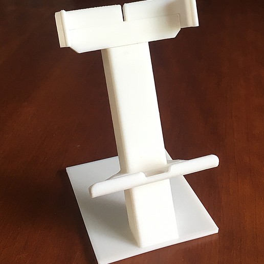 Download 3D printer model Iphone / smartphone / cellphone desk holder ...