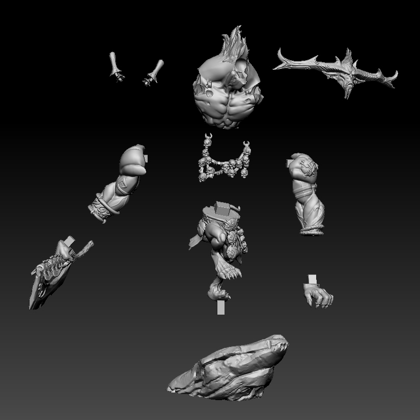 STL file Ash'Amon lord of Dark Forest 💀・3D printable model to download ...