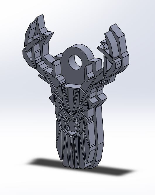 Free 3D file Deer Key Chain・3D printer design to download・Cults