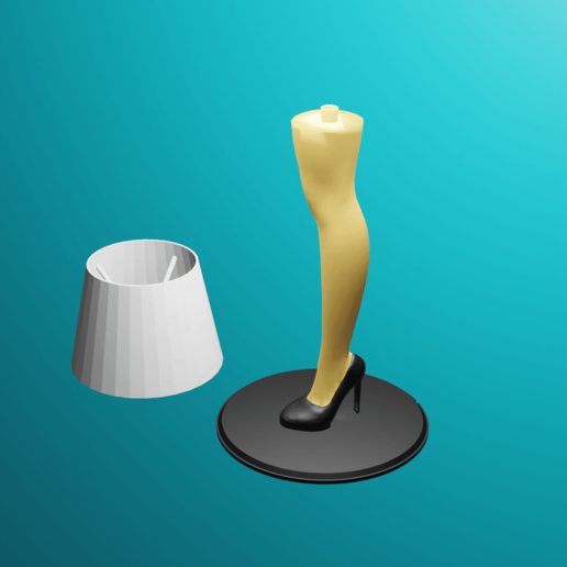 Download 3D print files Leg Lamp ・ Cults