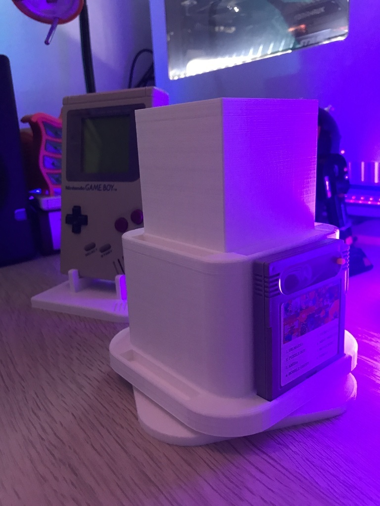 Free 3D file Rotatory Game Boy Cartridge Display Tower・3D print design ...