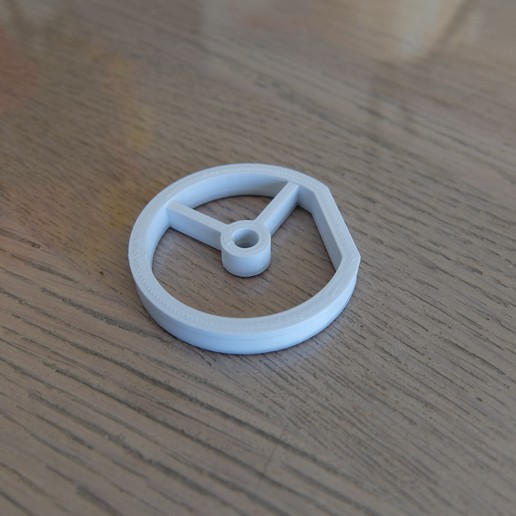 Download STL file Washer for external tap support • 3D printing model ...