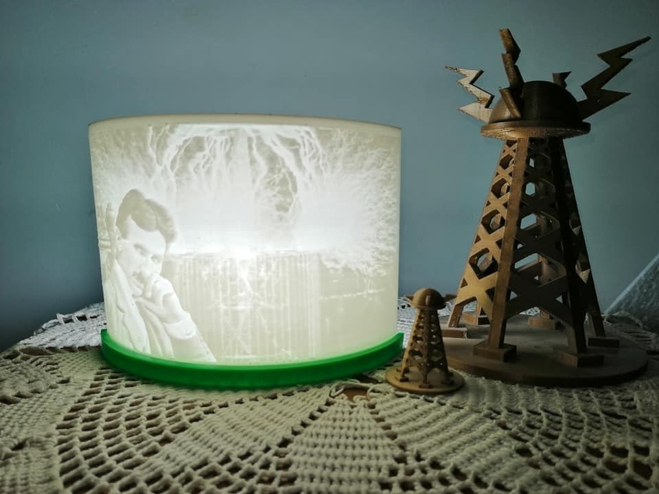 STL file Lithophane base - Litophane base・3D printer model to download ...