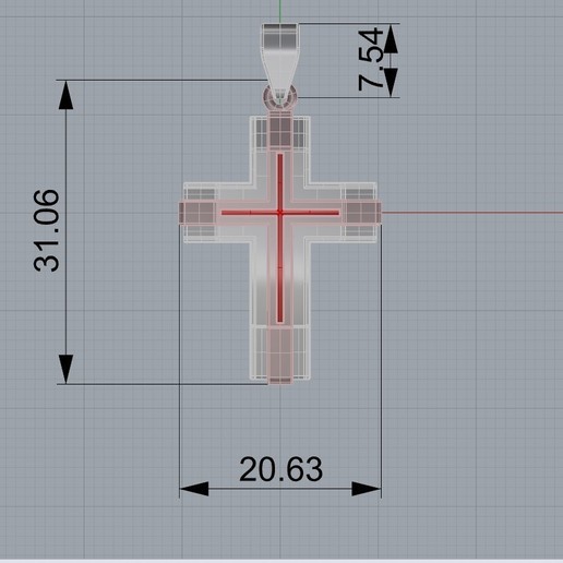 Download 3D printer model Cross 3D print model 3D print model ・ Cults