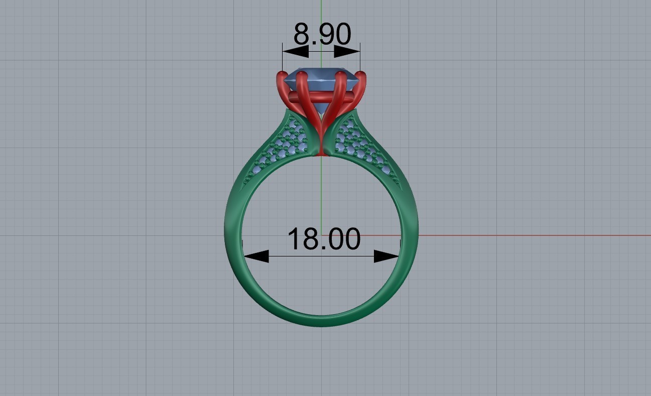 Free 3D file woman ring woman ring 3D print model・3D printing model to ...