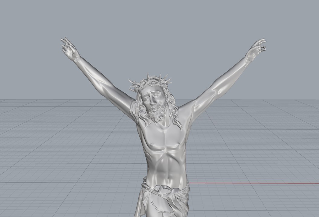 Free STL file Jesus pendant jewelry cross pray christian 3D print model ...