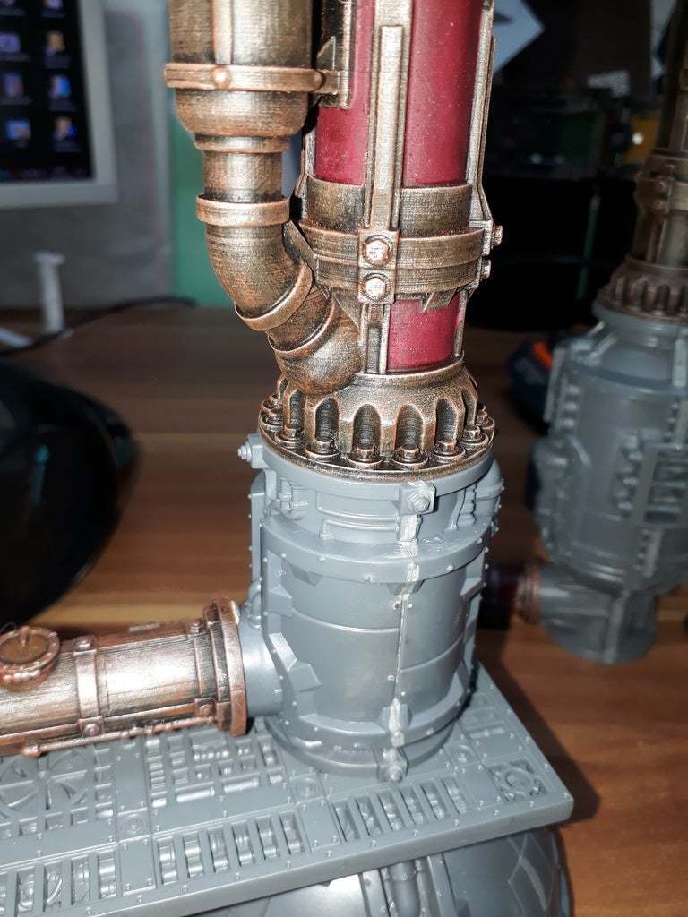 Download free STL file Smokestack addon for Sector Mechanicus • 3D ...