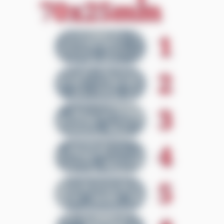 Download free STL file 70x25mm Slot Shape Bases "Walkway" • 3D print ...