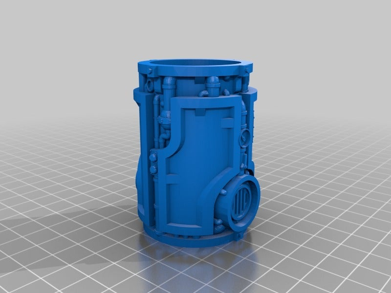Free STL file Industrial Reactor Part 3 🎲・3D printing idea to download ...