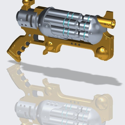 Download free STL file Skitarii Phosphor Blast Pistol Prop ・ Cults