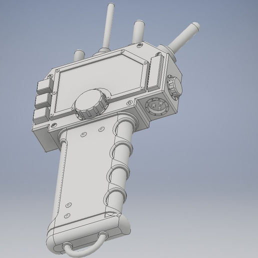 Download free STL file Auspex Scanner for Imperial Cosplay • Design to ...